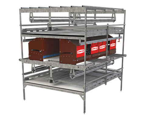 VIKE Aviary System for Layers | Goodman Classic